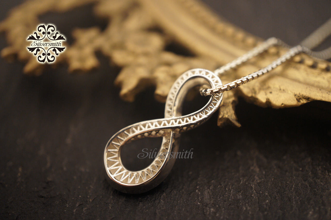 The 3D Infinity Pendant (Small)