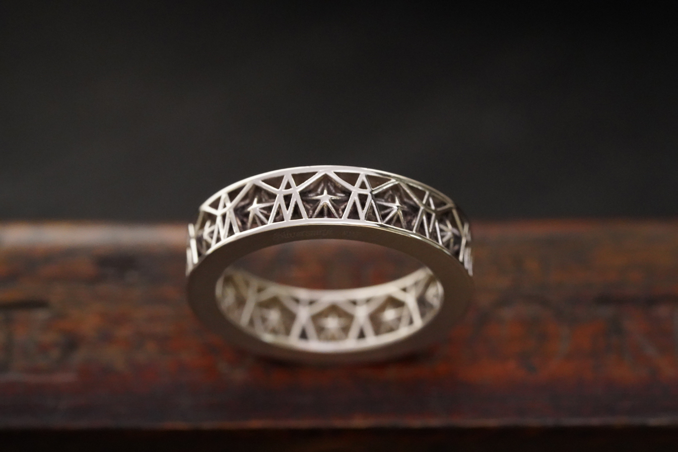 The 3D Starry Ring 5mm (Pre-Order Only)